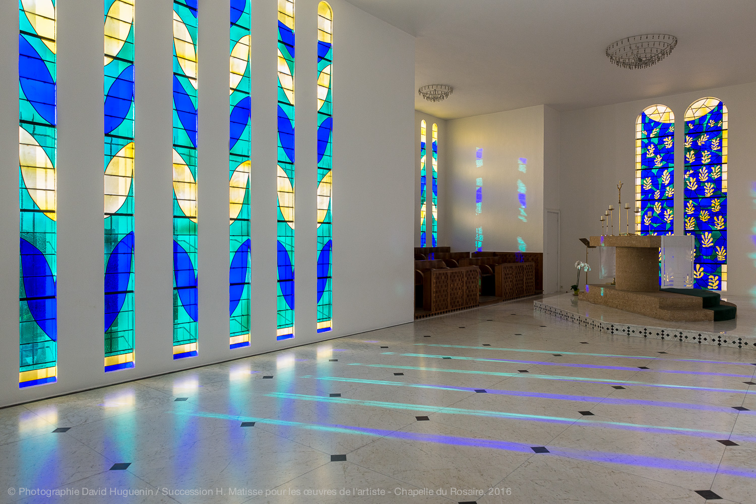 Chapelle du Rosaire, Vence – Henri Matisse. 2016 – David Huguenin