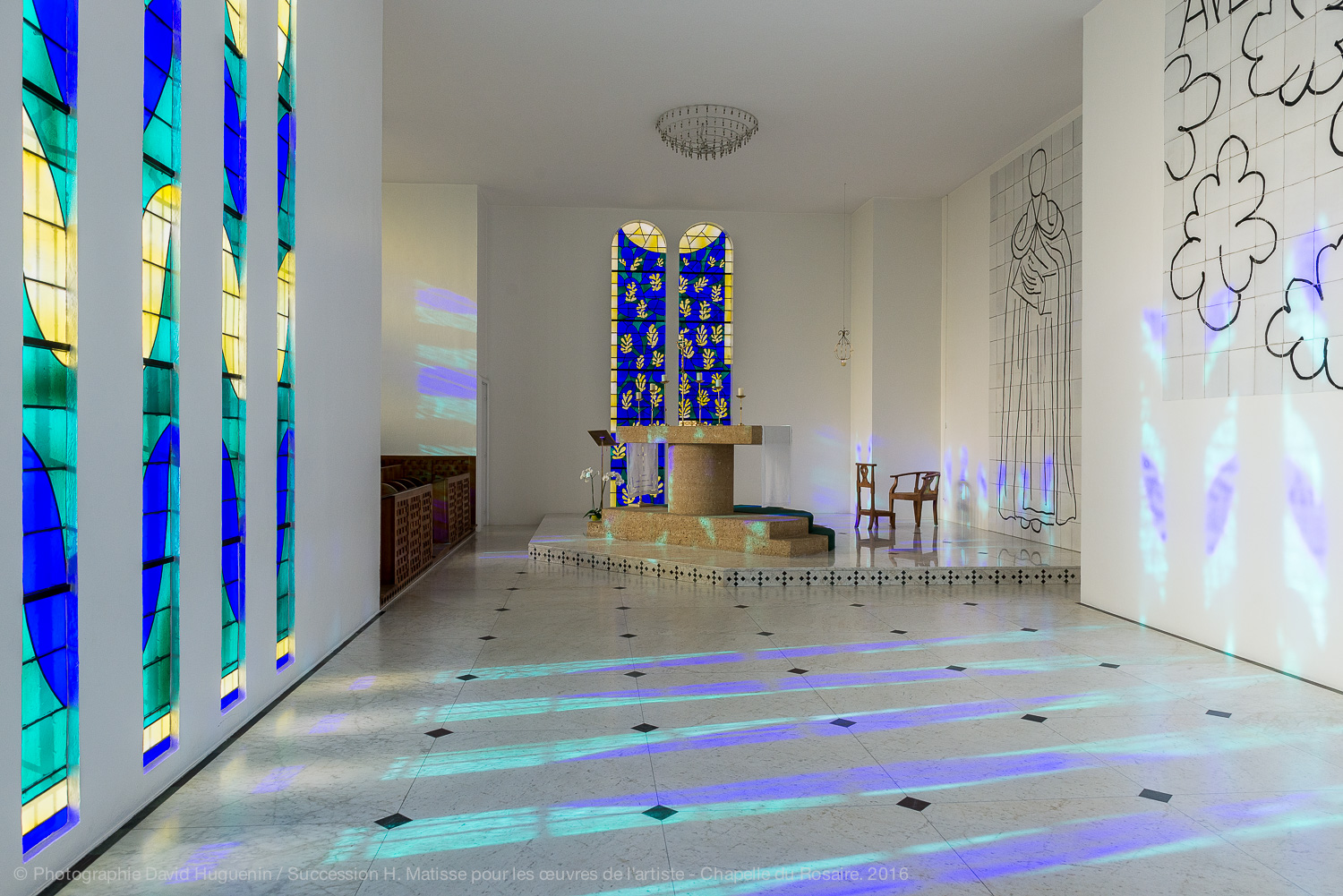 Chapelle du Rosaire, Vence – Henri Matisse. 2016 – David Huguenin